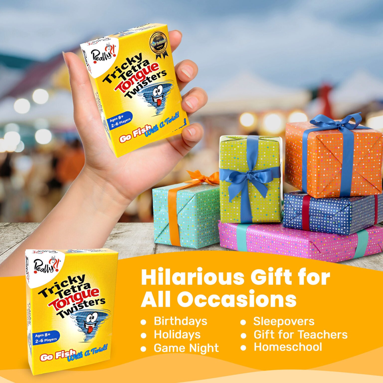 Tricky Tetra Tongue Twisters | Really?! Games